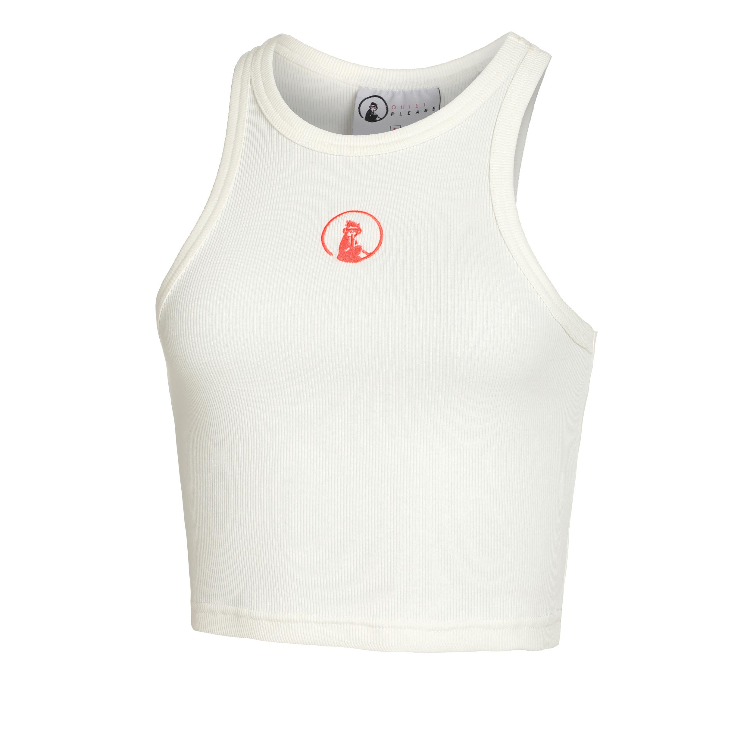 Crossroad Ribbed Tank-Top Damen-Weiß – Padel-Point